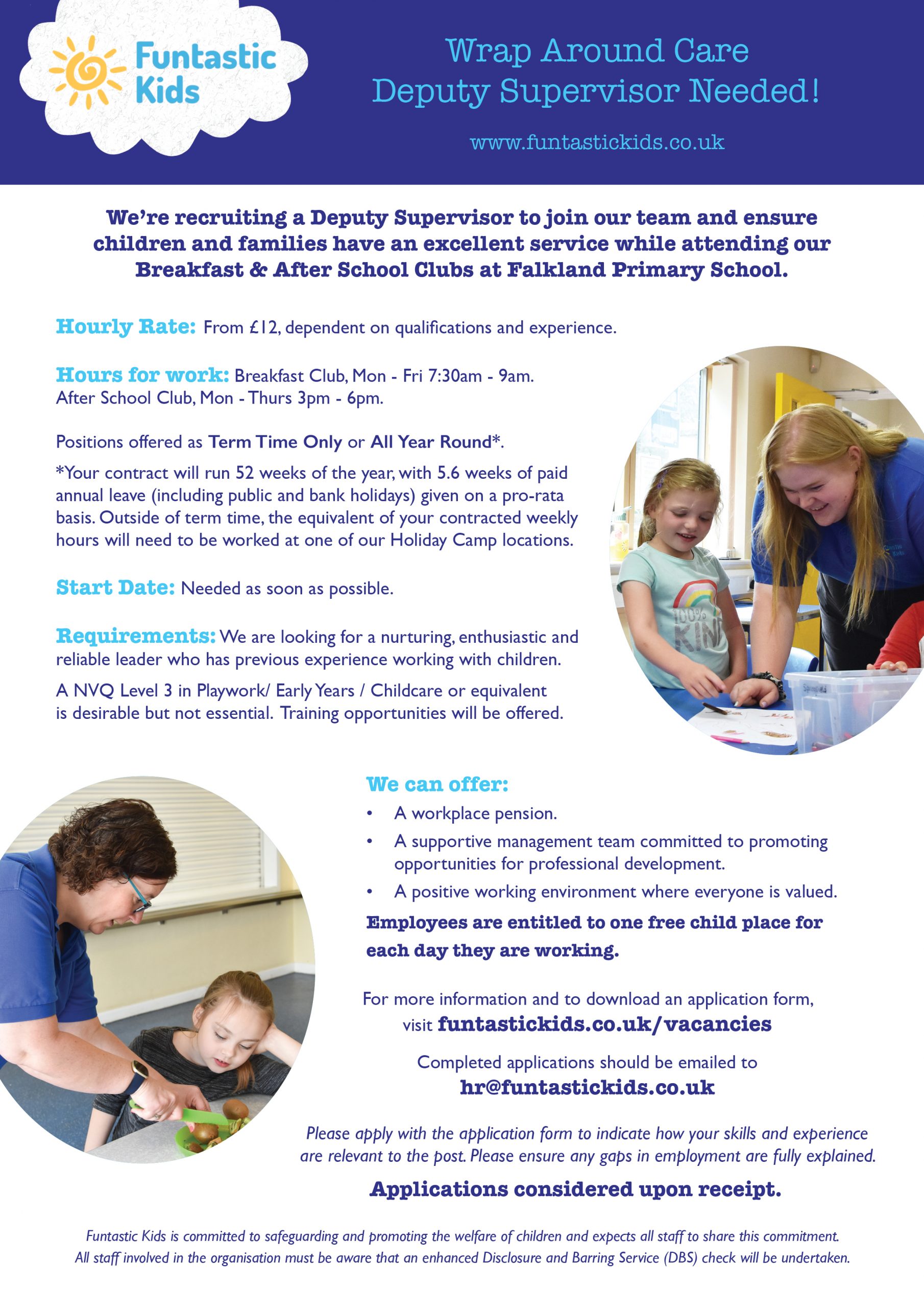 Breakfast After School Club Deputy Supervisor Newbury Funtastic Kids breakfast-after-school-club-deputy-supervisor-newbury-funtastic-kids
