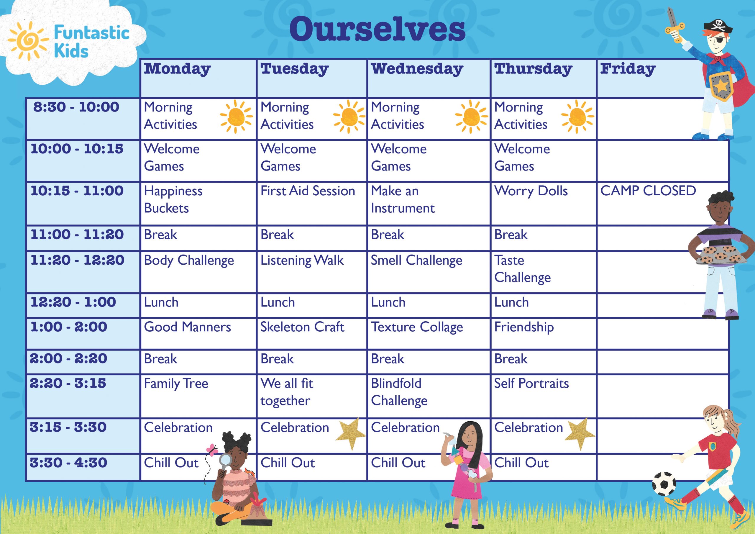 Kennet Valley Primary Summer Holiday Camp 2023 - Funtastic Kids