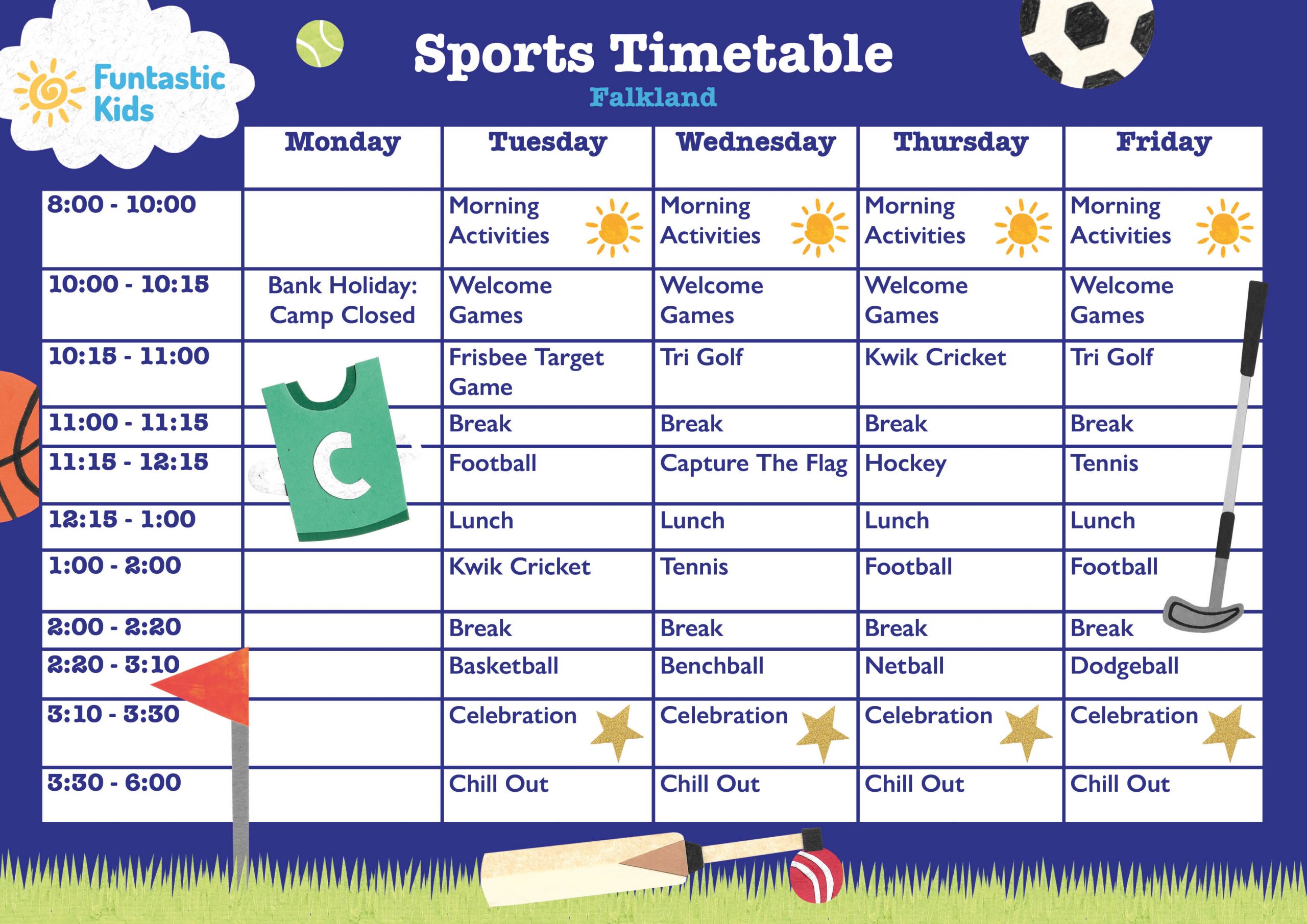 Falkland May Half Term Holiday Camp 2025 - Funtastic Kids