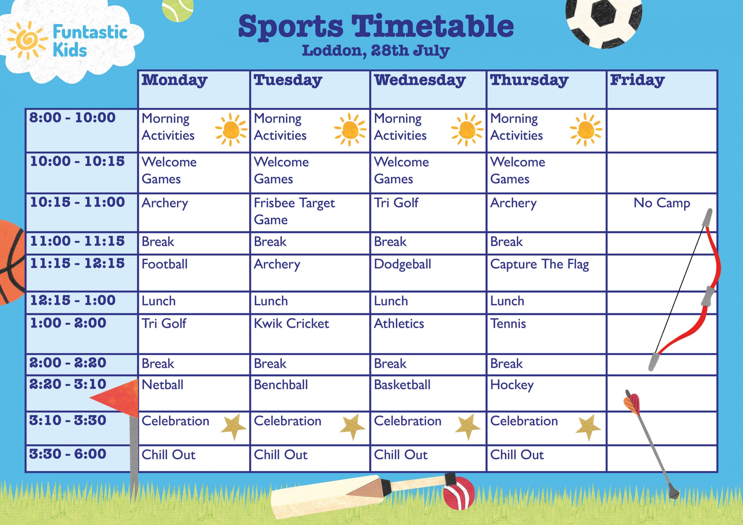 Loddon Summer Holiday Camp 2025 - Funtastic Kids